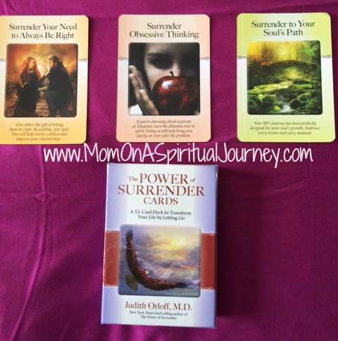 The Power of Surrender Oracle Cards | Mom On A Spiritual Journey